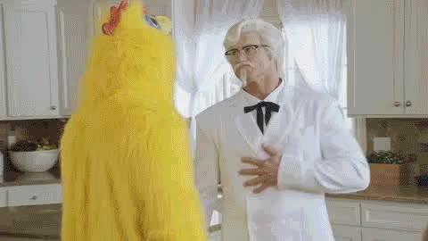 KFC 치킨 제조 비밀 레시피.gif
