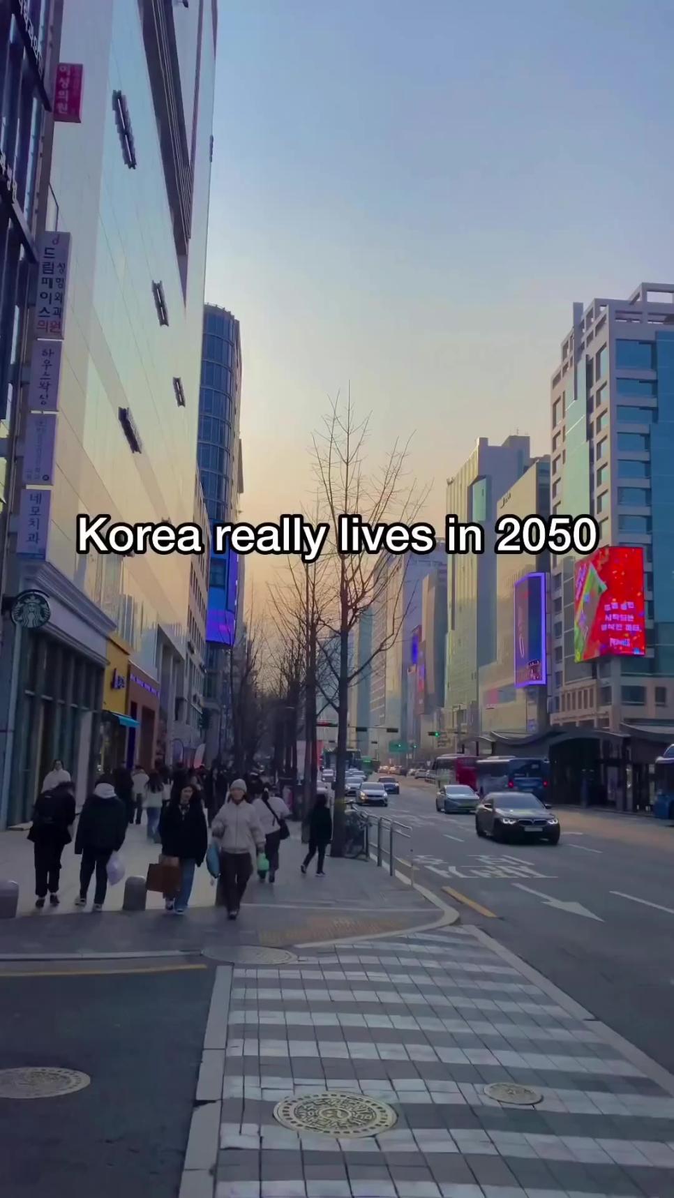 2050년대를 지금 살고 있는 한국